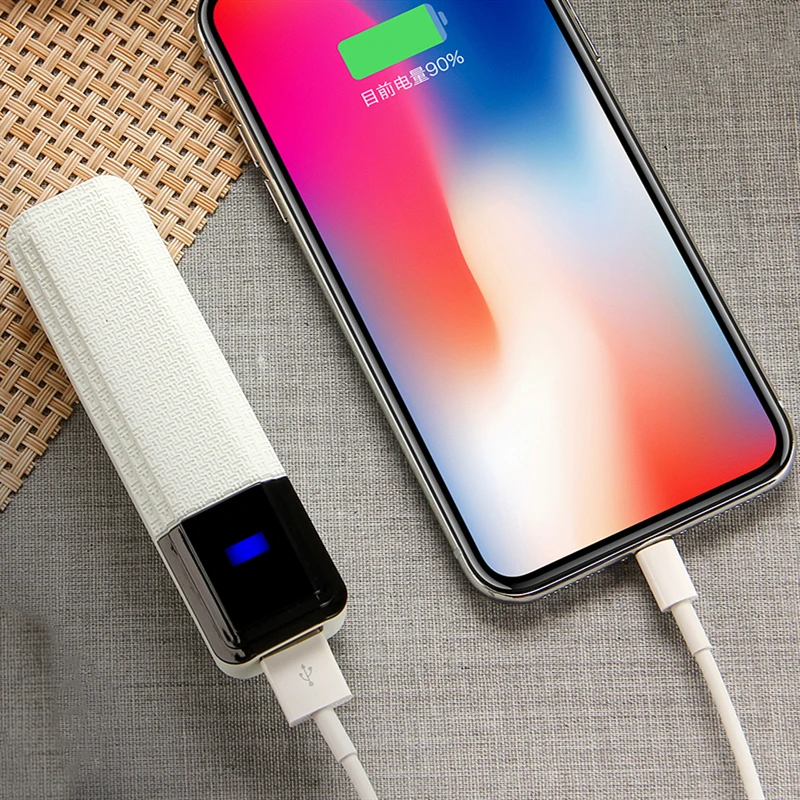 2021 New Design 2600mah Disposable Power Bank Mobile Charger Fast ...