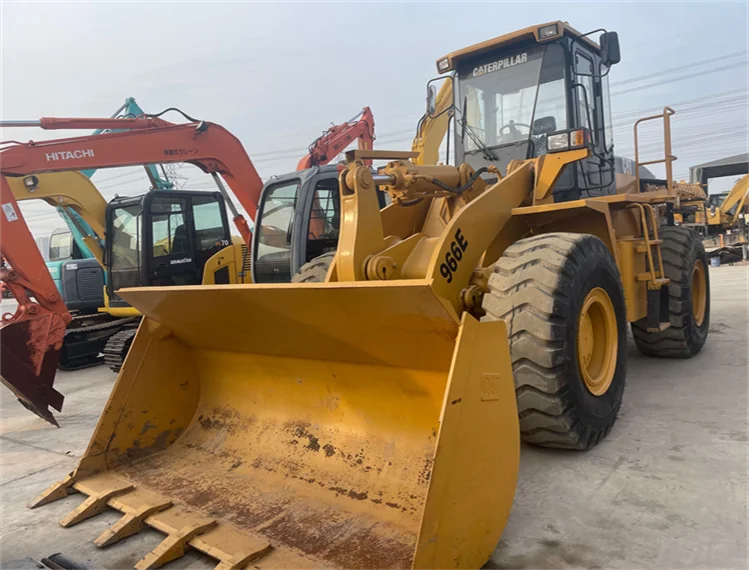 Used Cat 60 Loader Second-hand Carter 6-ton Loader Cat966e Wheel Loader ...