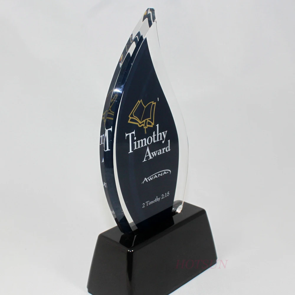 Blank Perspex Authorize Block Clear Crystal Trophy High Transparency ...