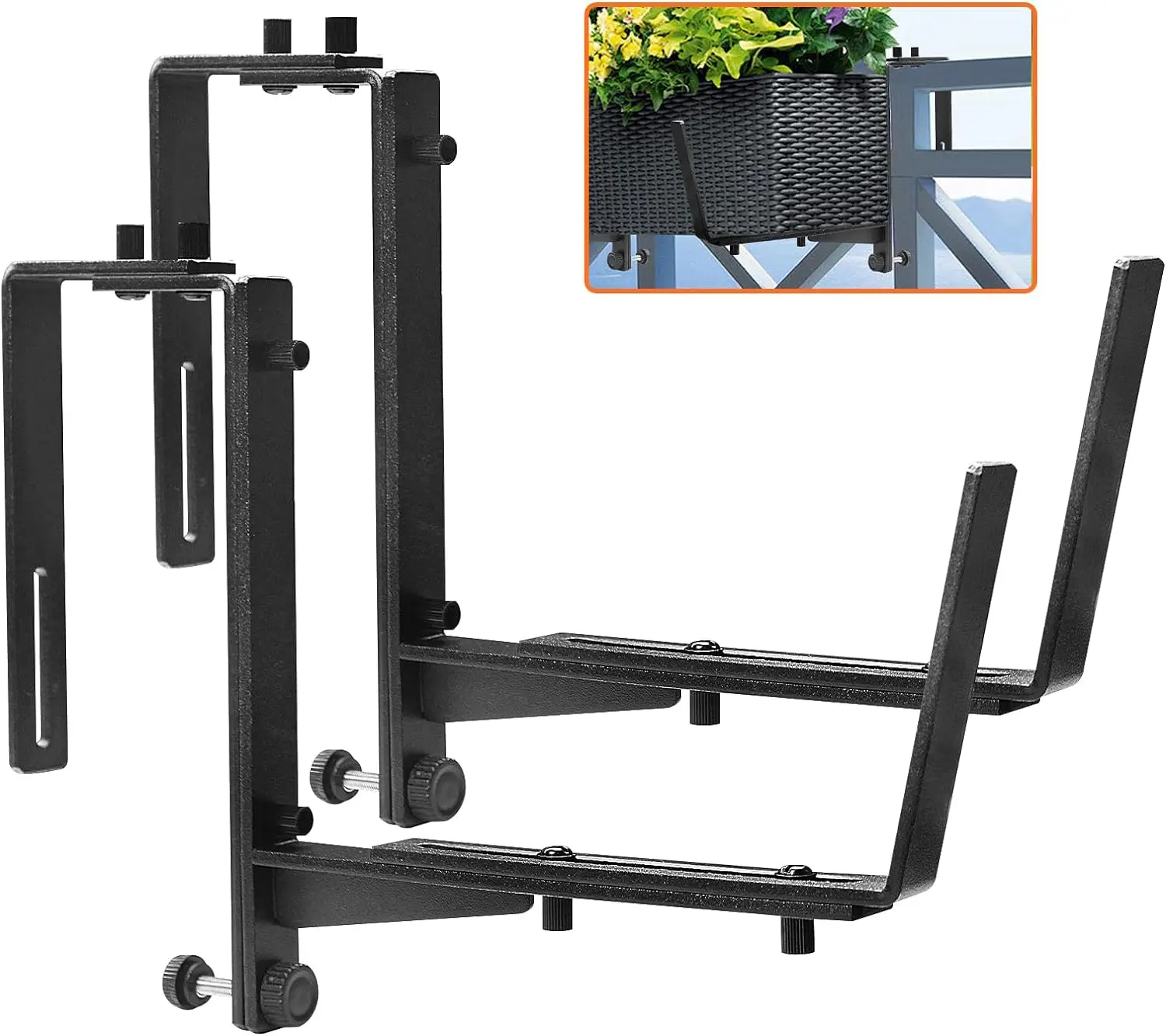 Adjustable Planter Box Brackets - Durable Outdoor Solutions