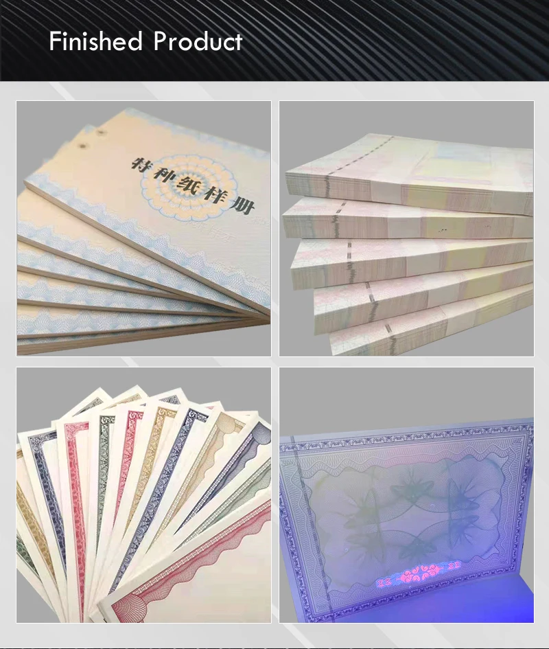 Genuine Security Thread Printing Paper Cotton Bank Notes A4 Paper ...