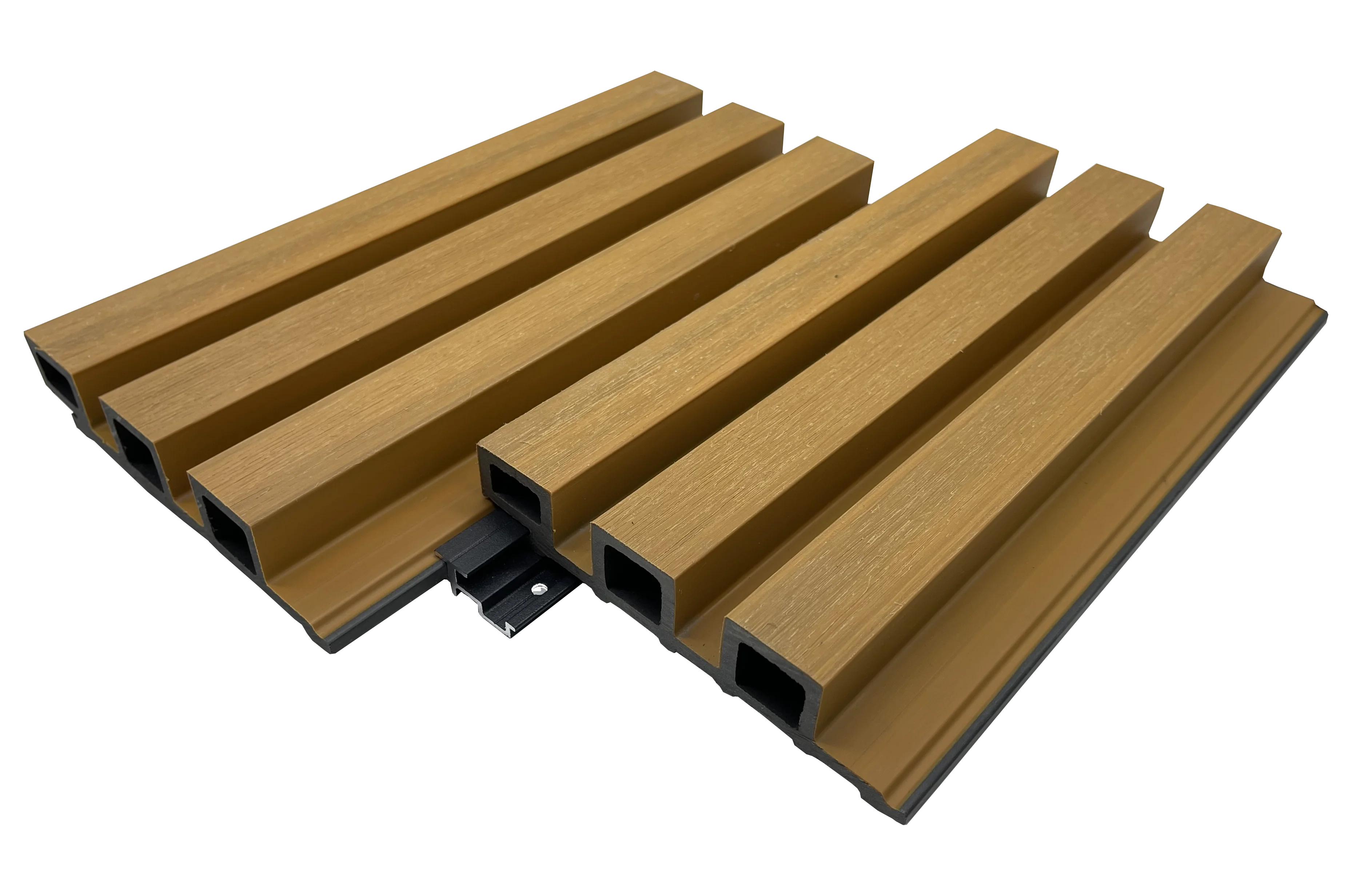 Best Price Large Outdoor Modern 3D Wood Fluted WPC Wall Panel Eco ...