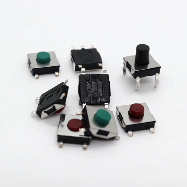 Tact Switch 6x6 Dip Smd Tactile Micro Push Button Micro Switch For ...