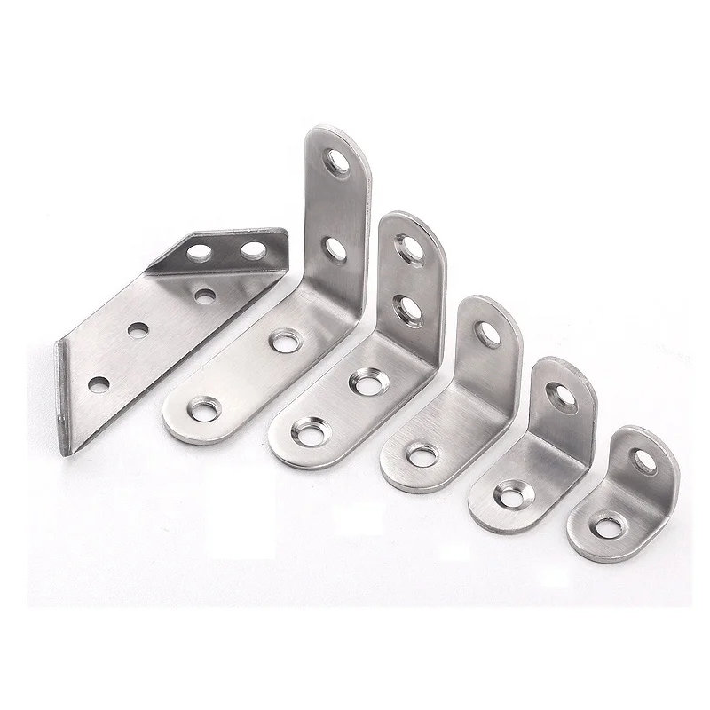 Standard Heavy Duty Thick Galvanized Angle Stainless Steel Corner Bracket
