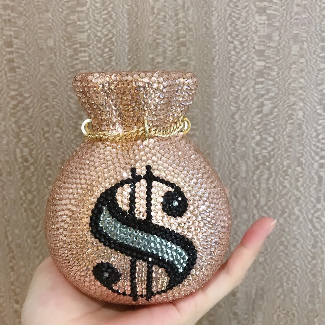 Trendy Usd Money Bling Rhinestone Clutch Bag - Buy Usd Bling Rhinestone ...