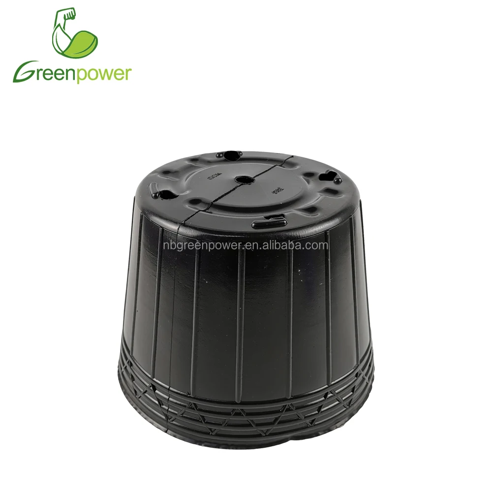 26cm Soft Flexible Plastic Nursery Pots - Cheap & Durable