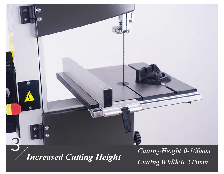 10 Wood Cutting Vertical Band Saw Machine - Automatic Woodworking