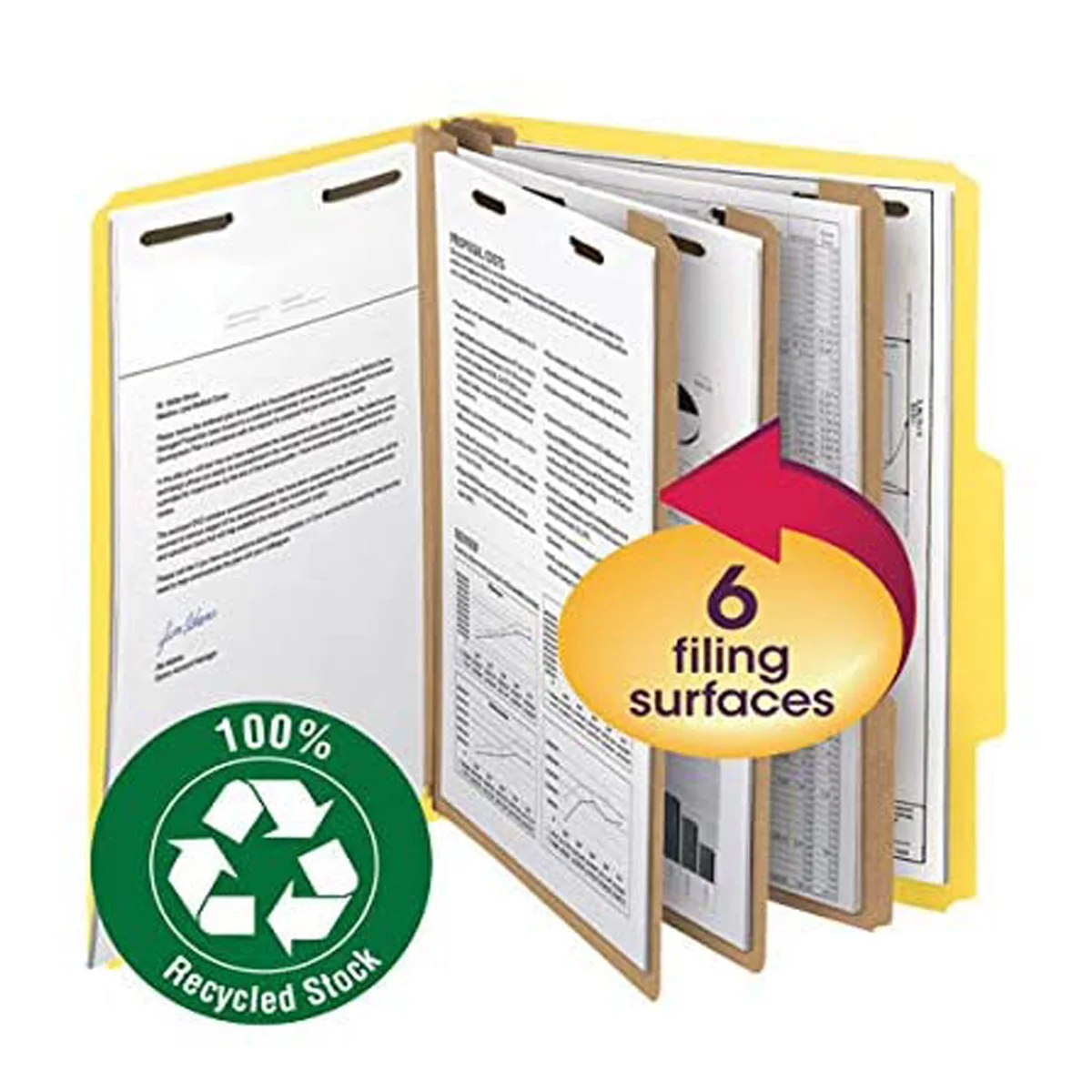 High Quality Two Dividers Letter Handmade Paper Pressboard ...