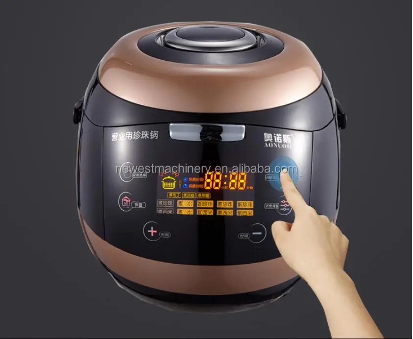 5l Big Pot Tapioca Pearl Boiler Pot,Electrical Bubble Tea Pearls Sago ...