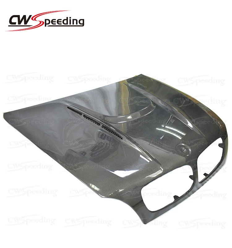 H STYLE CARBON FIBER ENGINE HOOD BONNET for BMW X6 X5