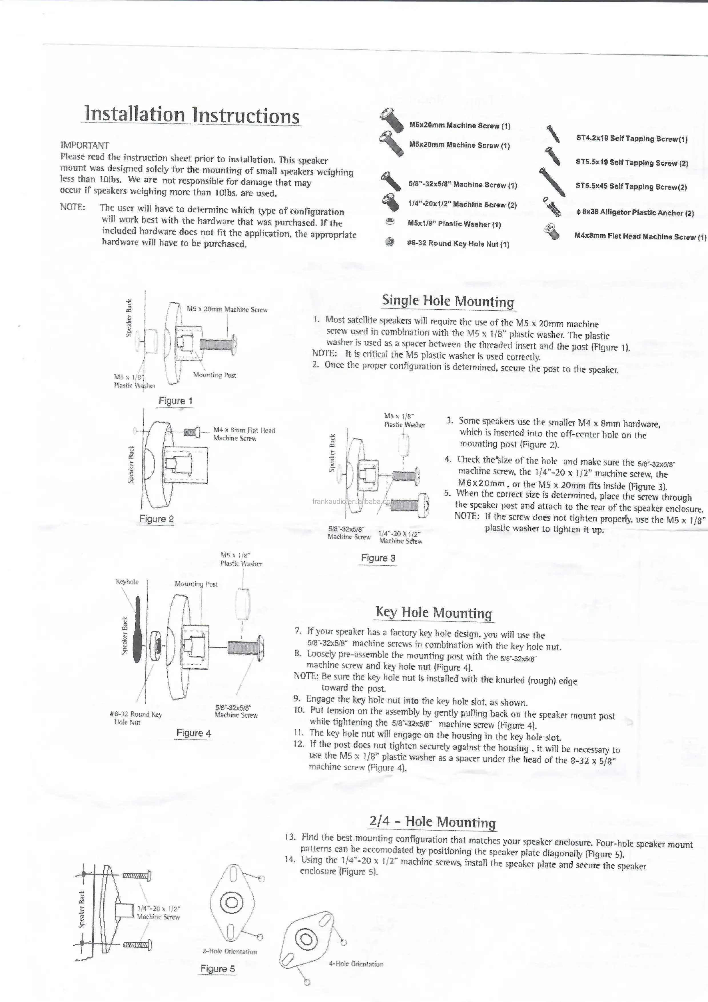 Hmt100 Angle Wall Speaker Mount Bracket - Buy Fan Wall Mount Bracket ...