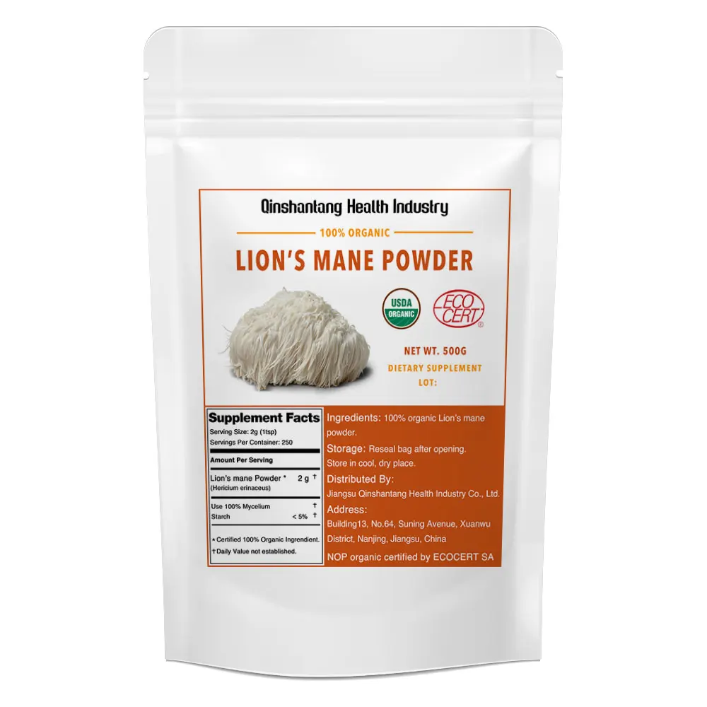 Wholesale Organic Lion's Mane Mycelium (hericium Erinaceus) Powder ...