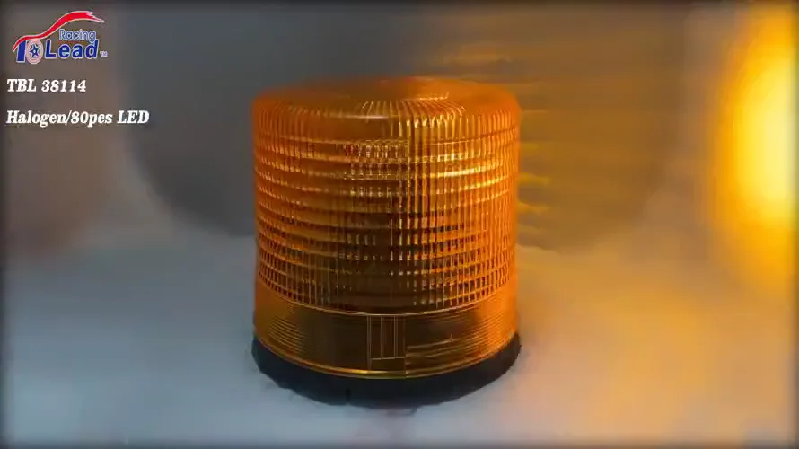 12/24v Halogen Rotating Big Warning Light/ Big Revolving Warning Light ...