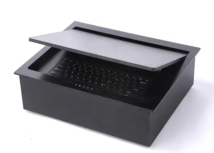 Flip up Touch Screen Conference Table for Paperless Meetings