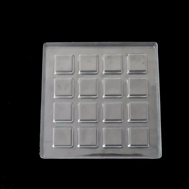 Custom PET Clear Plastic Inserts for Chocolate Packaging