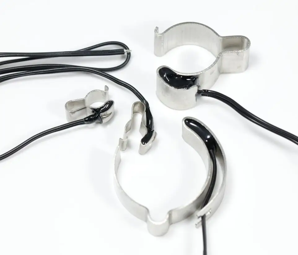 Clip Mount Pipe Pt100 Temp Sensor Analog Output 3 Wires Rtd Temperature ...