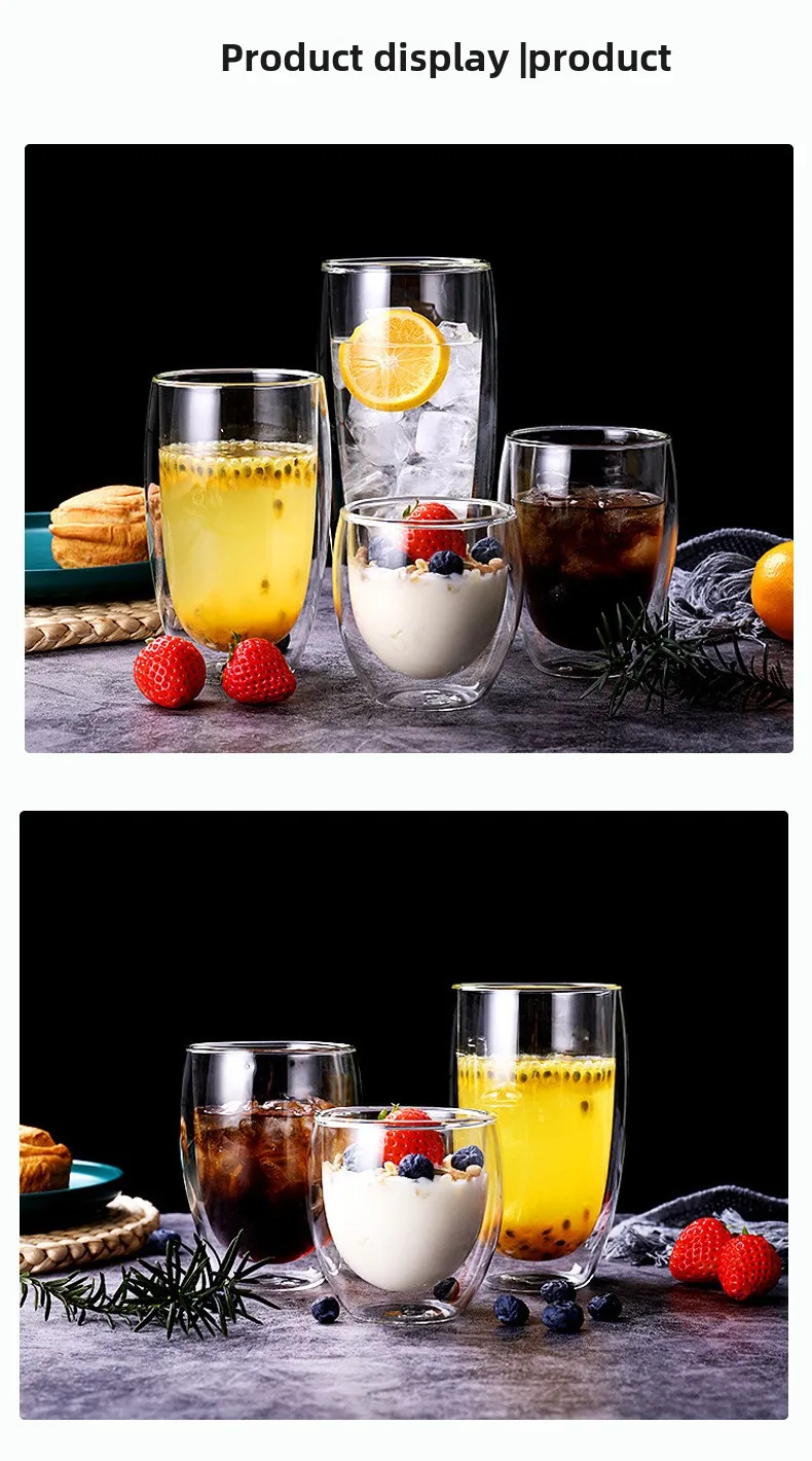 Modern Double-Layer Insulated Stainless Steel Cup with Creative ...