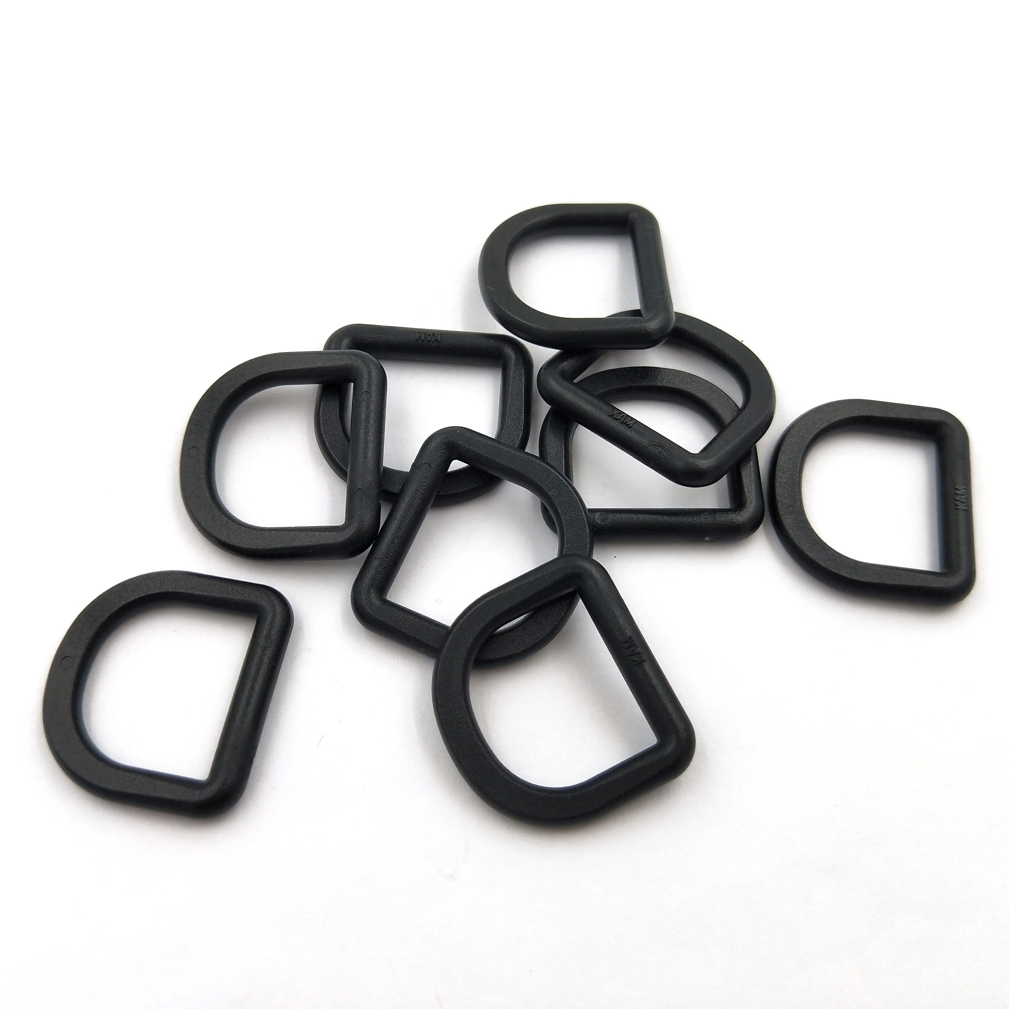 Multisize Colorful Plastic D Rings Hardware D Shaped Buckle For ...