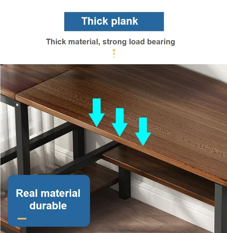 Simple Design Home/office Computer Desk With Printer Space For Study ...