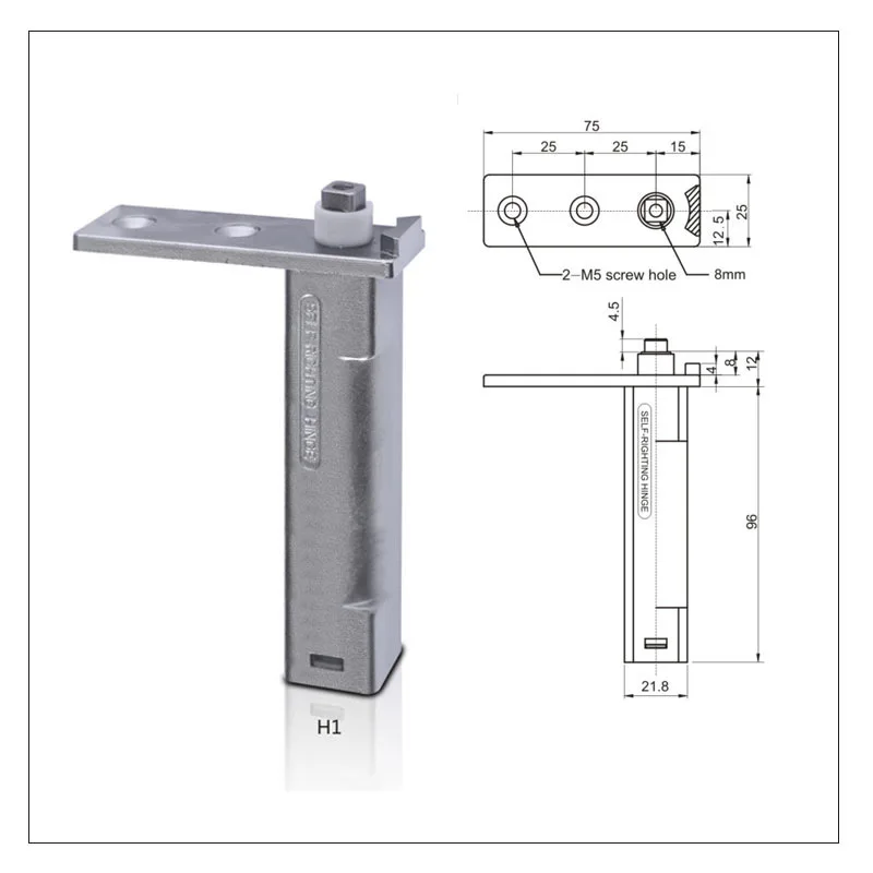 Freezer Rebound Hinge - Reliable Door Positioning Solution