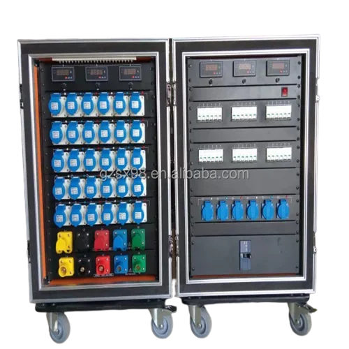 36 Channels Stage Power Distro Box with 16A Outputs, 400A Rhino Input ...