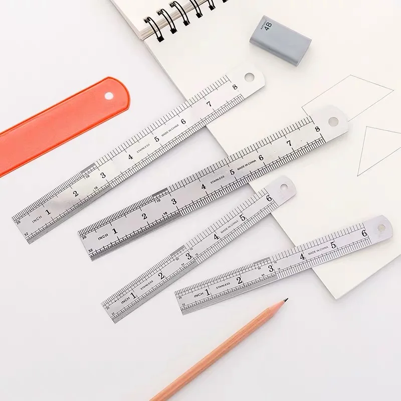 30cm Stainless Steel Ruler Metal Measure Sewing Curve Rulers - Buy ...
