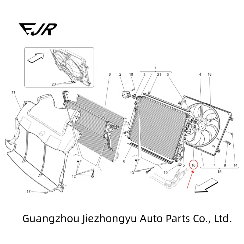 670005736 New Water Radiator Temperature Sensor for Ghibli Levante ...
