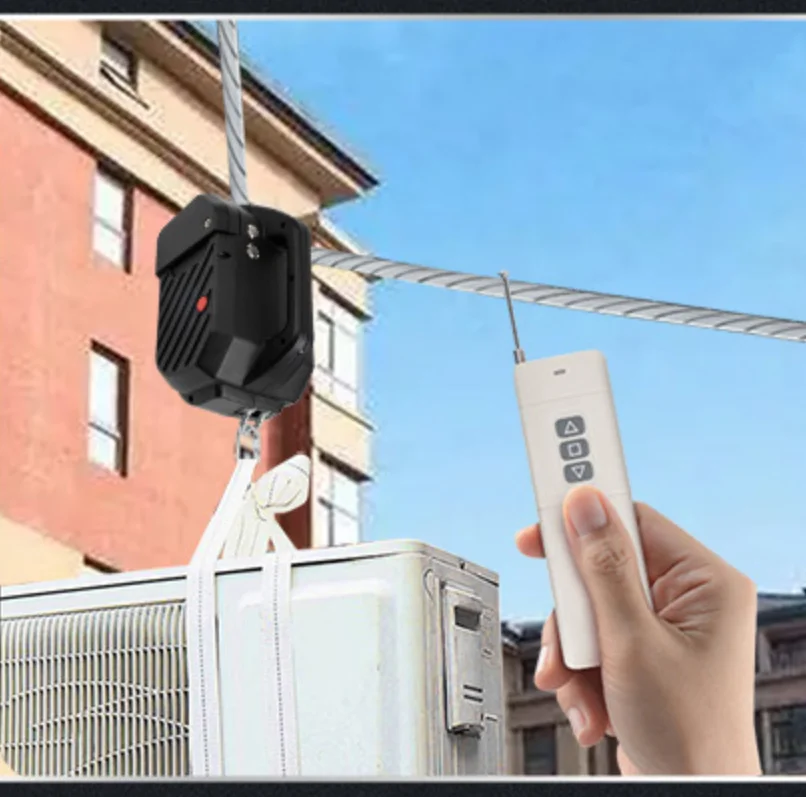 300kg Ascender 36v Lithium Battery Powered Electric Building Rope ...