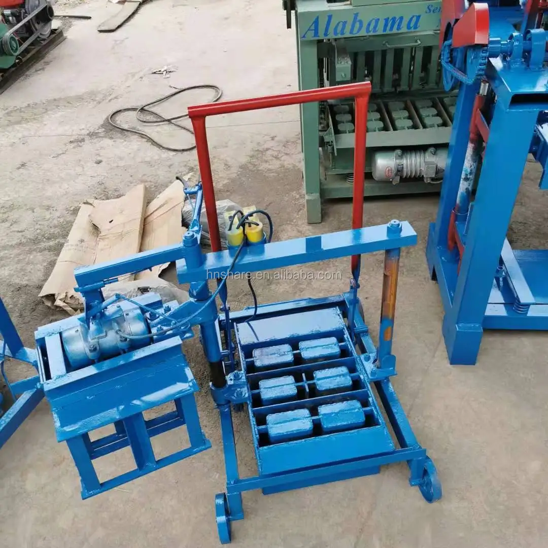 Brick Machine Making Automatic Concrete Hollow Block Making Machine ...