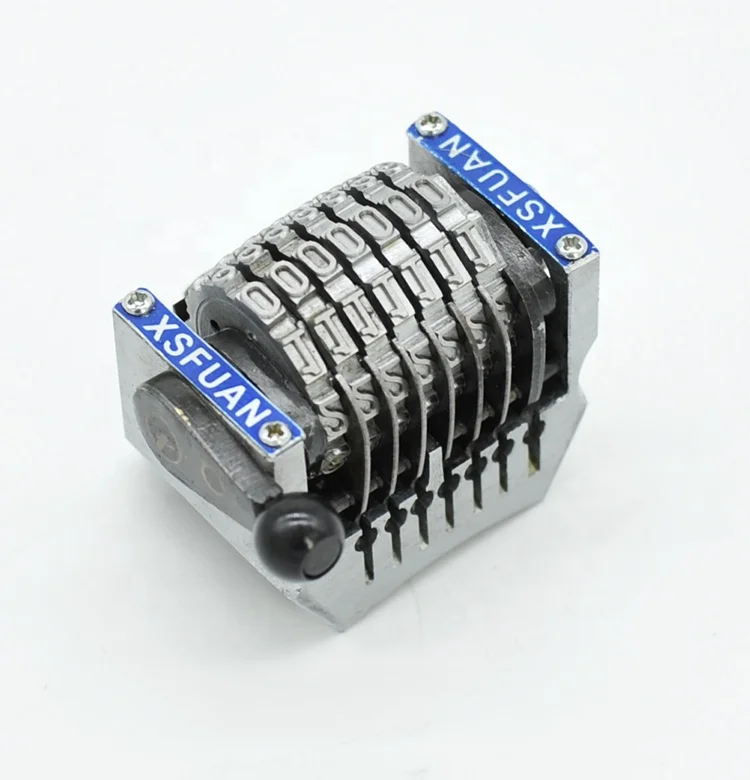 7digit Rotary Type Numbering Machine Numbering Box Numerator For ...