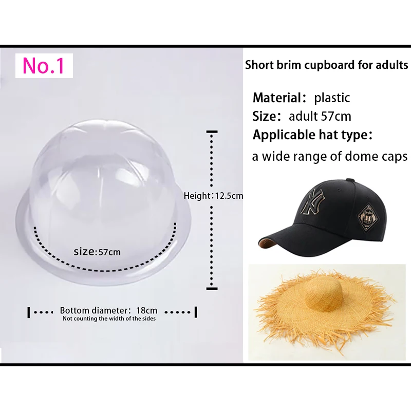 Adult Universal Inner Support Top Hat Baseball Hat Shaping Device Hat ...