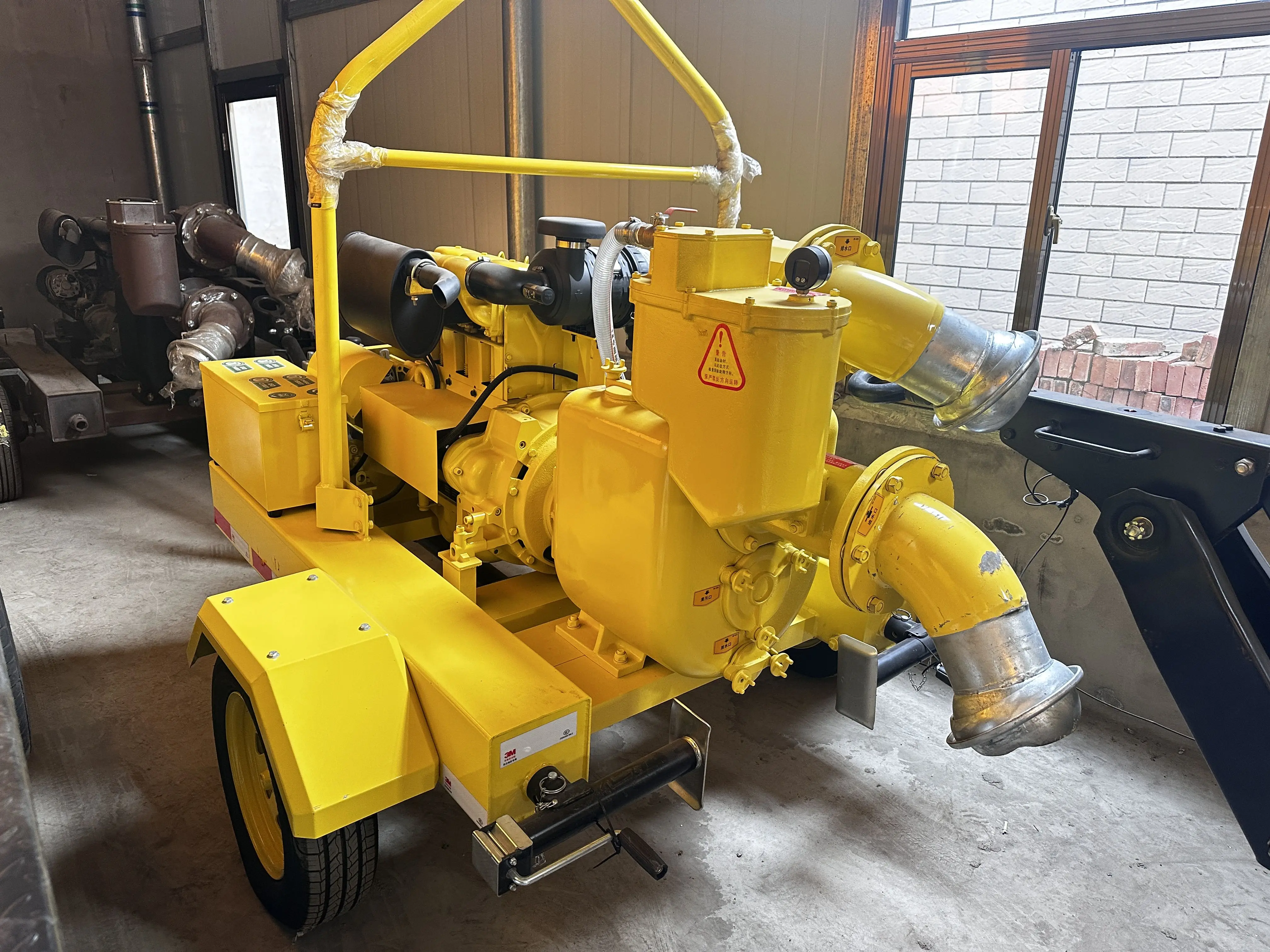 Mobile Flood Control Pump Vehicle Large Flow Emergency Sewage Pumping ...