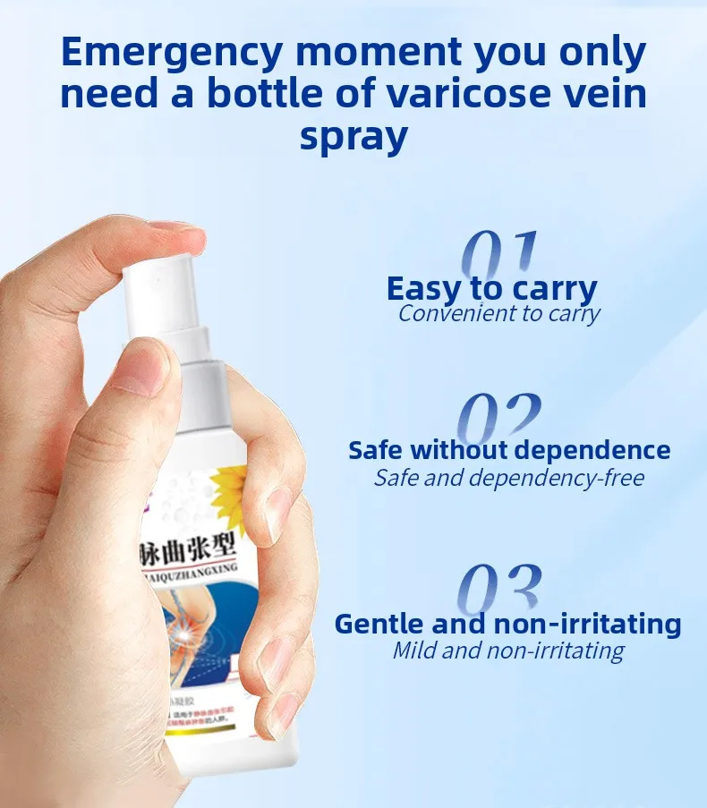 Varicose Vein Spray Vasculitis Venous Inflammation Spider Removal Pain ...