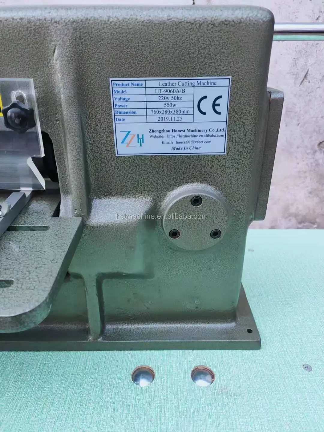 Commerical Industrial Splitting Leather Machine / Leather Tannery ...