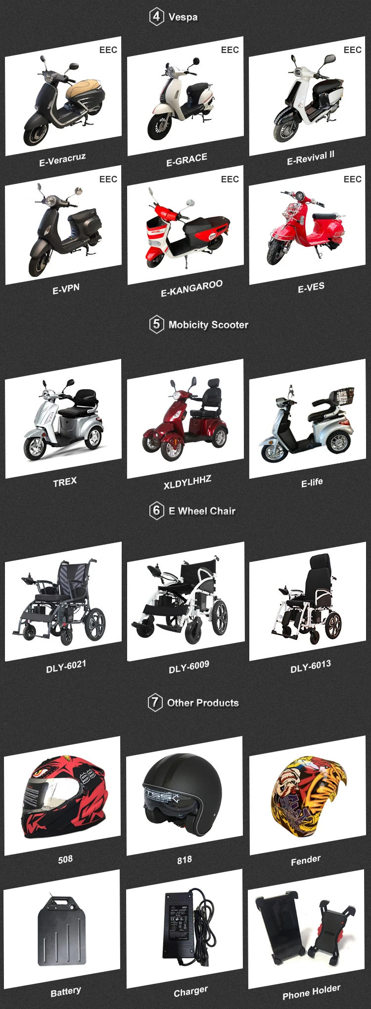 Yichi Li Battery - Amoto Electric Scooter Parts 12AH-26AH