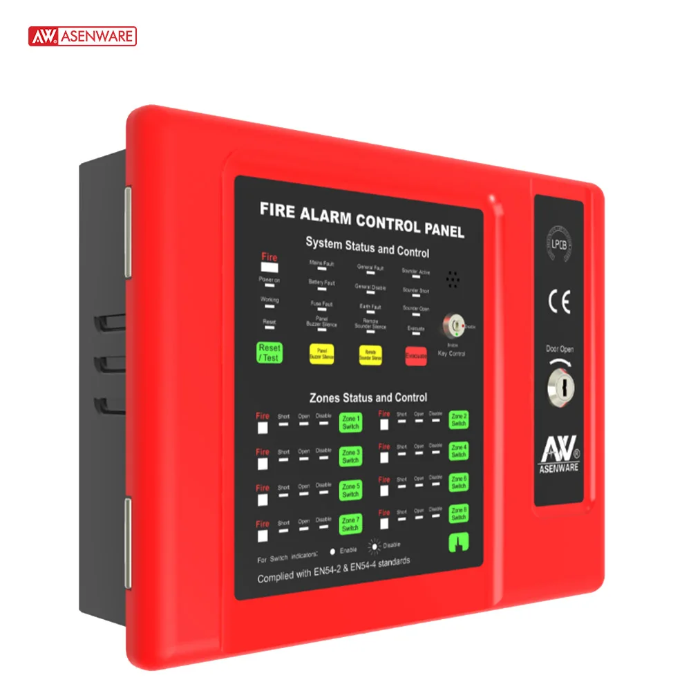 New Products Conventional 2 Wire Fire Alarm Control Panel - Buy Wired ...