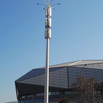 Telecom Antenna Tower 30 Meters Tower Monopole - Buy 30 Meters Tower ...