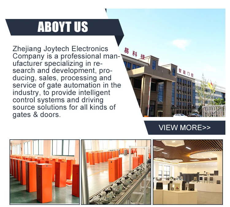 JOYTECH Automatic Servo Barrier Gate System - Efficient Parking