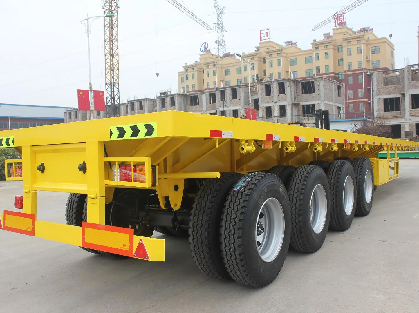 Container Semi Trailer for Live Fish Transport - 60ton