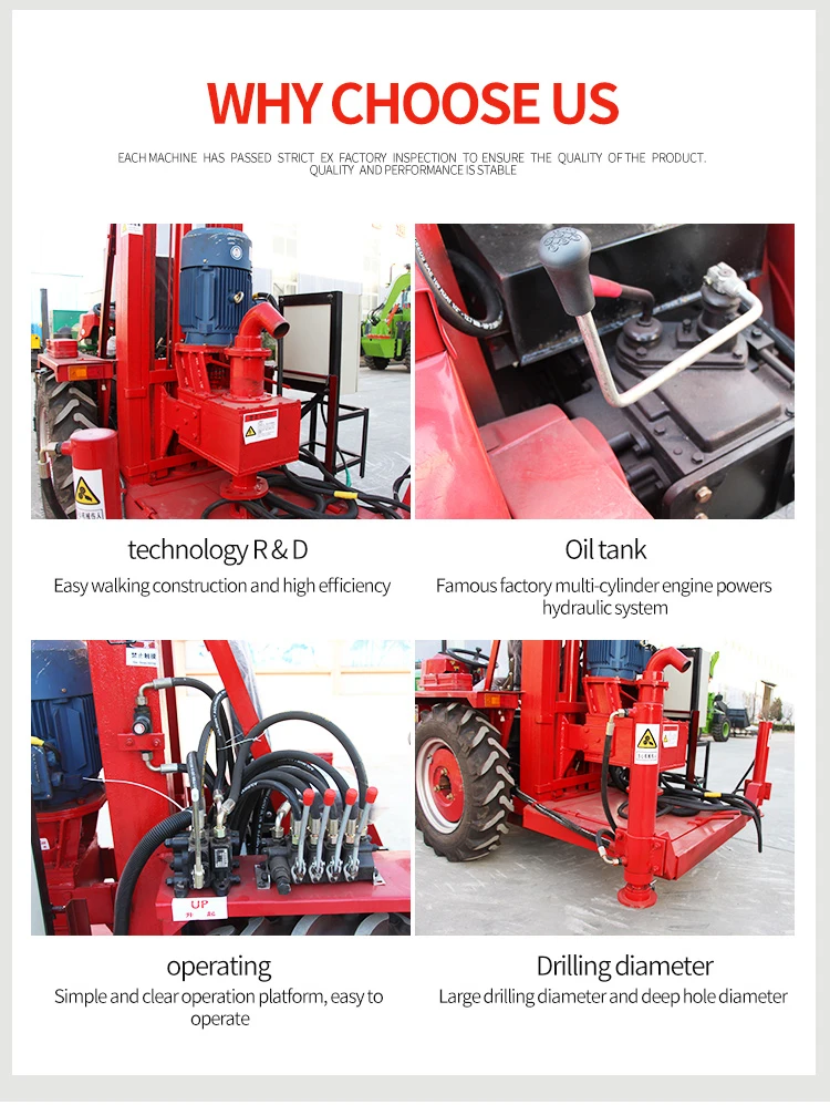 Cable Tool Borehole Drilling Machine Rig Powerful Engine Drilling Rig ...