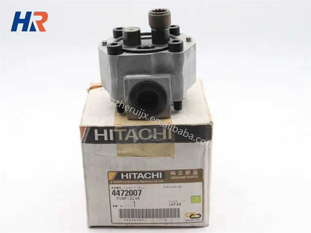 Original Excavator Hydraulic Main Pilot Valve Pump Gear Pump 4472007 ...