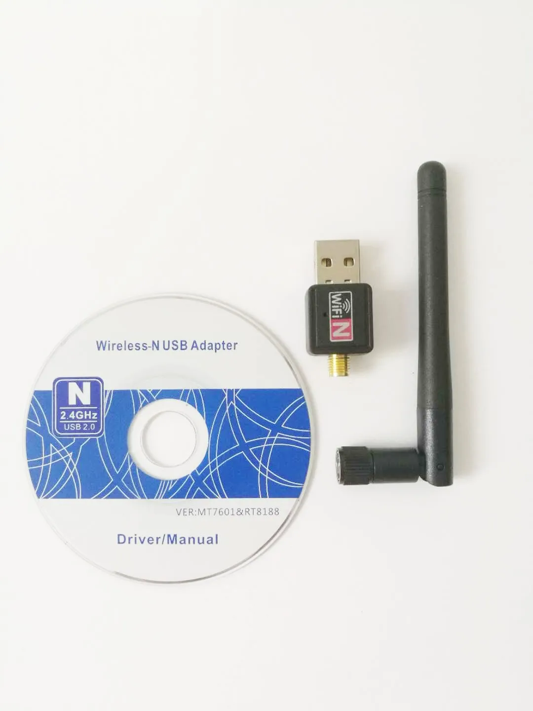 Mini Usb Wireless Adaptor 150mbps Wifi Receiver Wireless 802.iin With ...