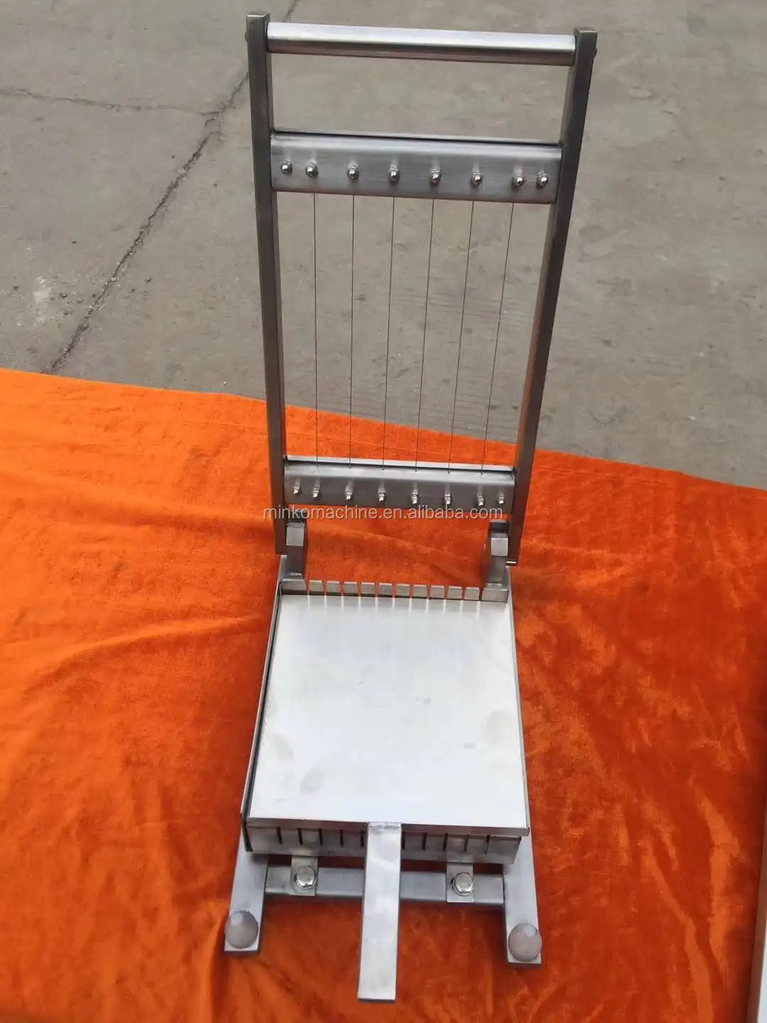 Automatic Cheese Cube Guitar Cutter Chocolate Cube Cutting Machine ...