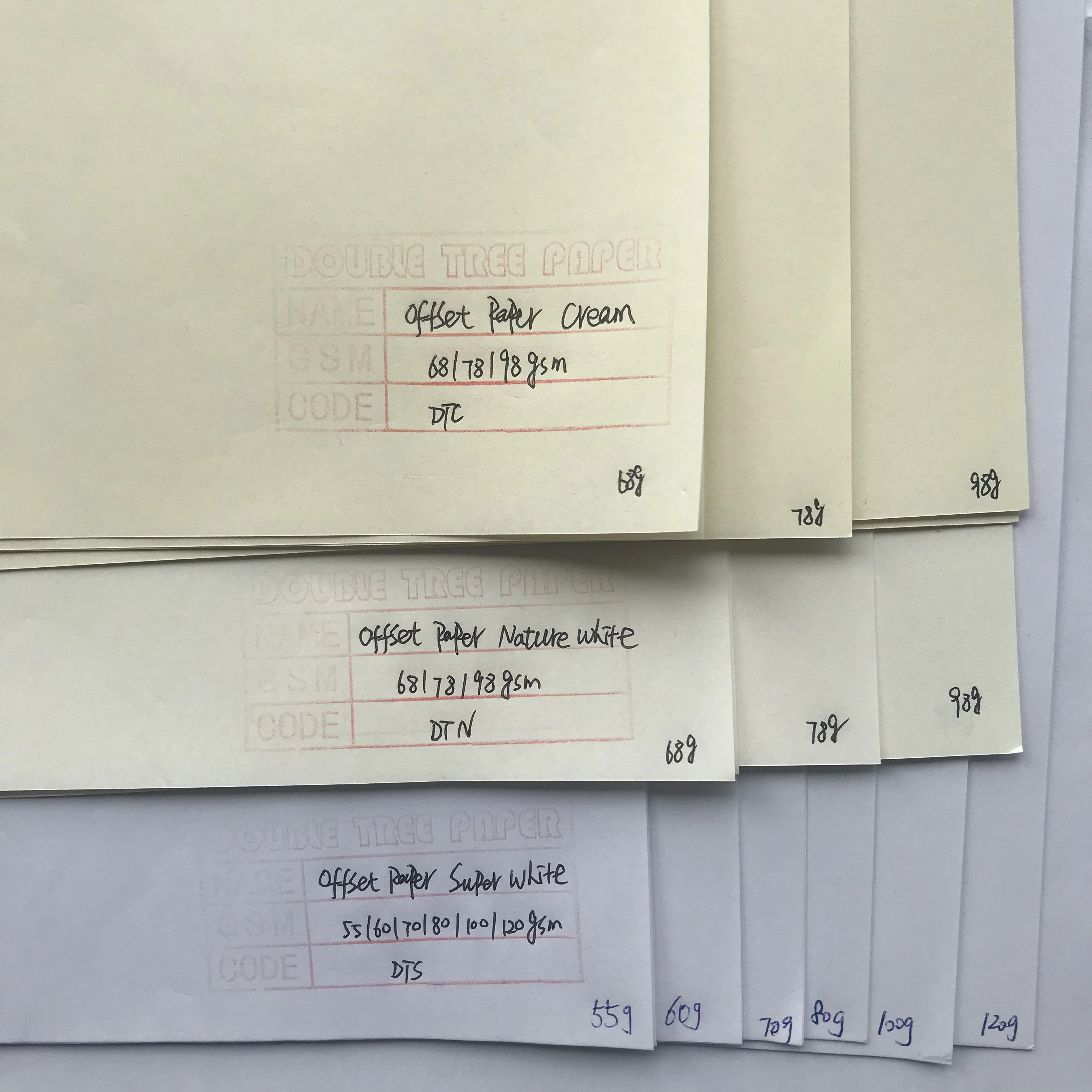 78gsm/98gsm Cream Offset Paper Cream Offset Paper In Sheet And In Roll ...