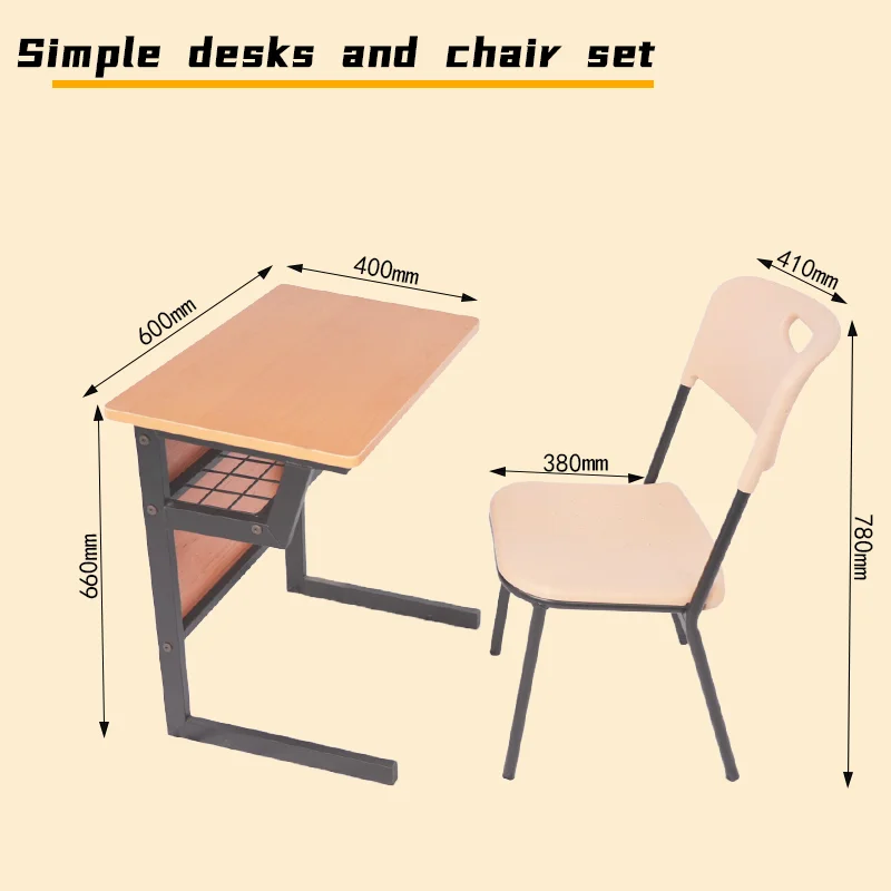 Wooden School Chairs For Training Room And Desk Classroom Furniture For ...