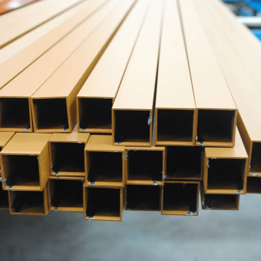 100x100 Anodized Aluminum Square Tube Profile,6063 Aluminum Rectangle ...