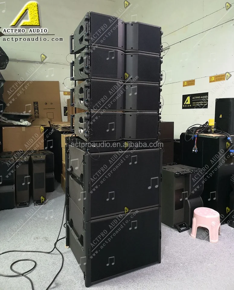 ACTPRO Dual 8" KR208 Line Array Speakers - Mini Line Array