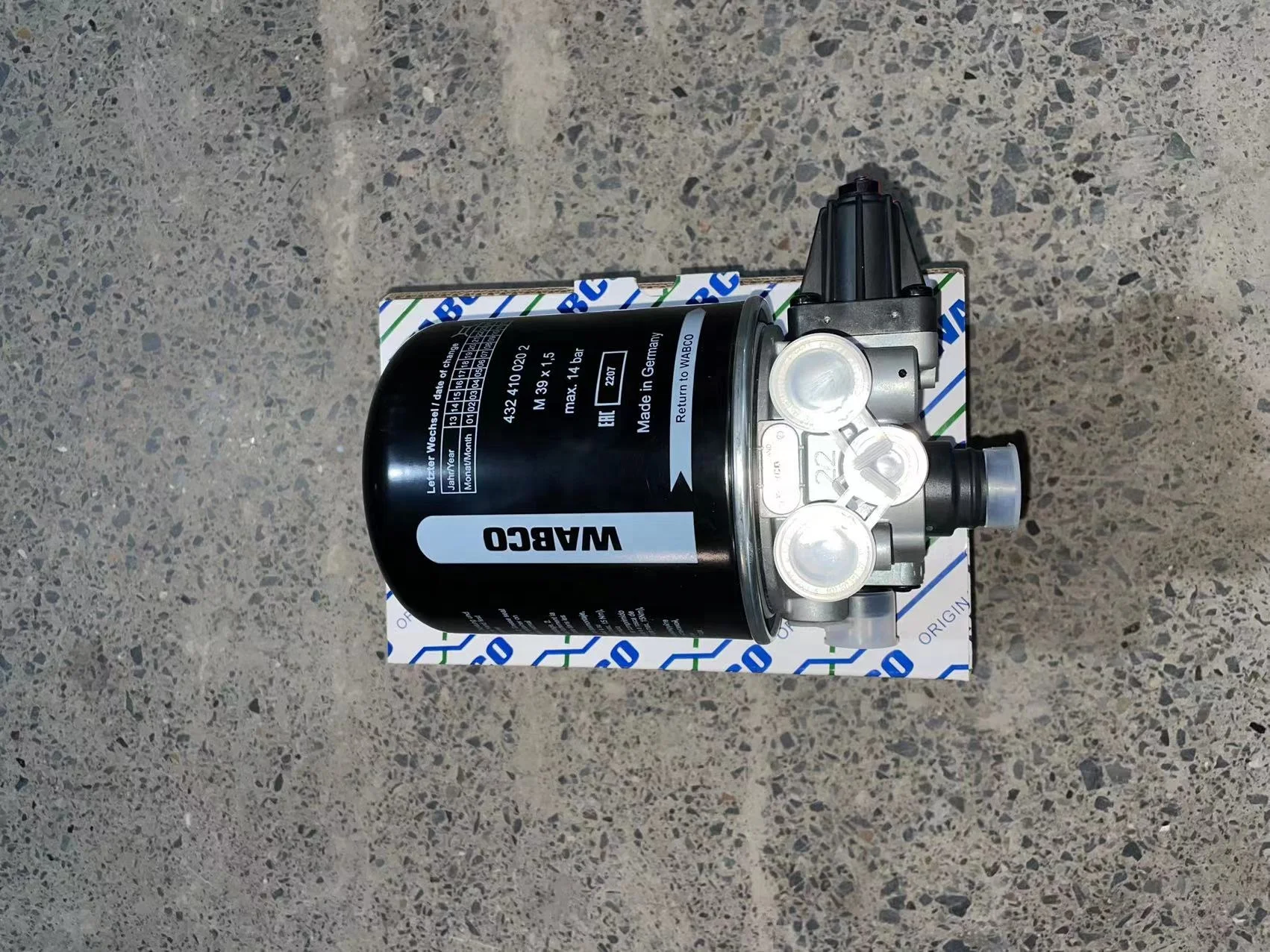 Original Wabco Single Chamber Air Dryer 4324100350 4324100230kamaz 5490 ...