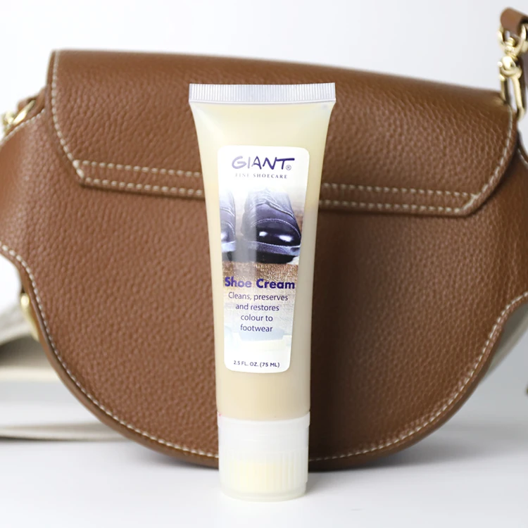 Tube Shoe Cream Rich Carnauba Wax Rejuvenates Dull Faded Scuff ...