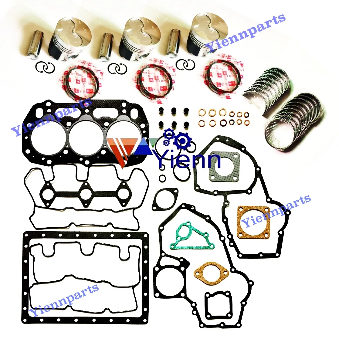 Overhaul Rebuild Kit For Shibaura N843 N843l-t N843t N843l N843-c N843 ...